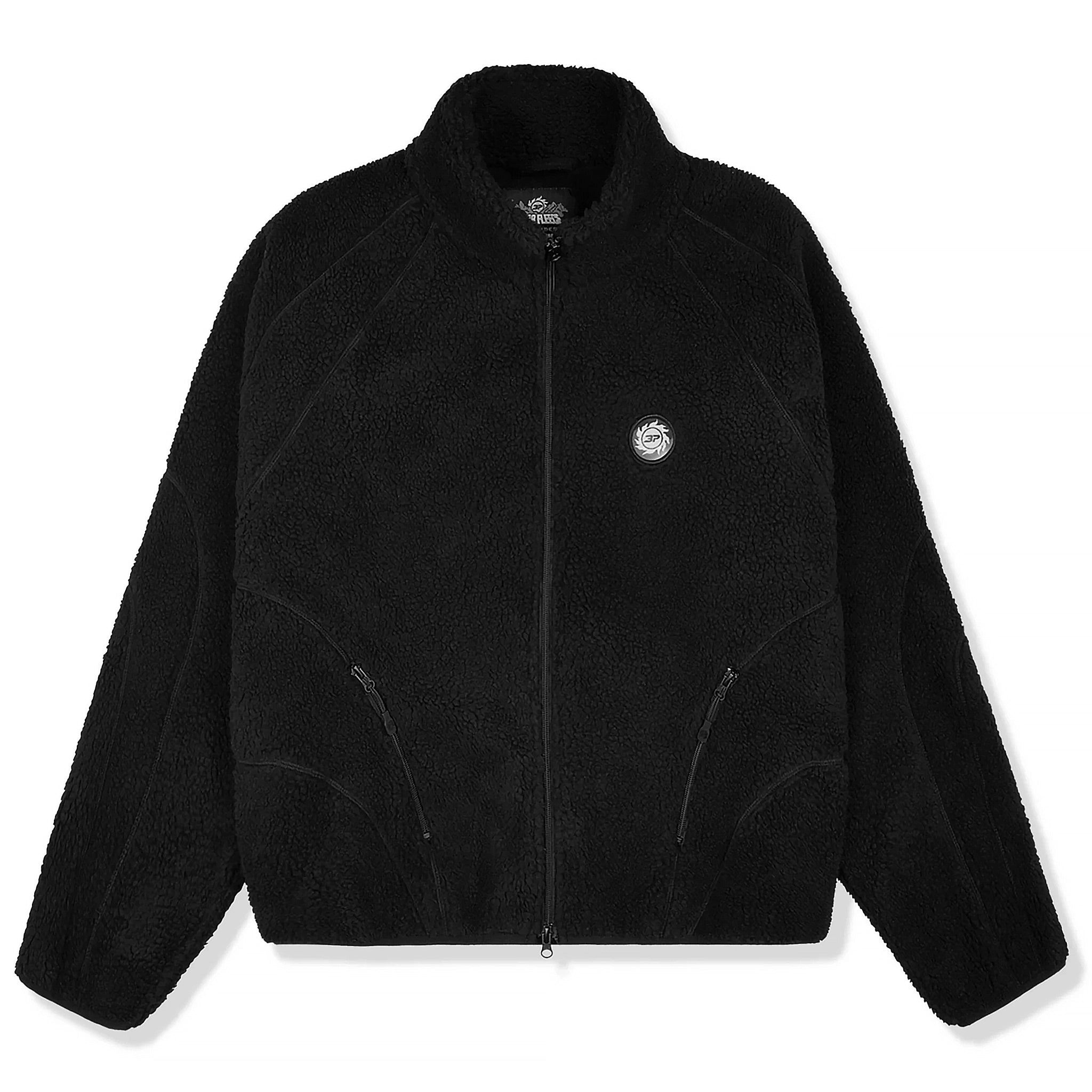 Broken Planet Midnight Black Polar Fleece & BP-J25-PF-BLACK