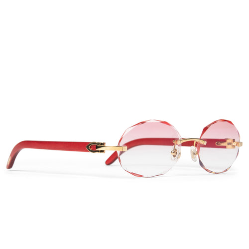 Cartier Eyewear CT0229S-004 Santos De Cartier Silver Sunglasses ...