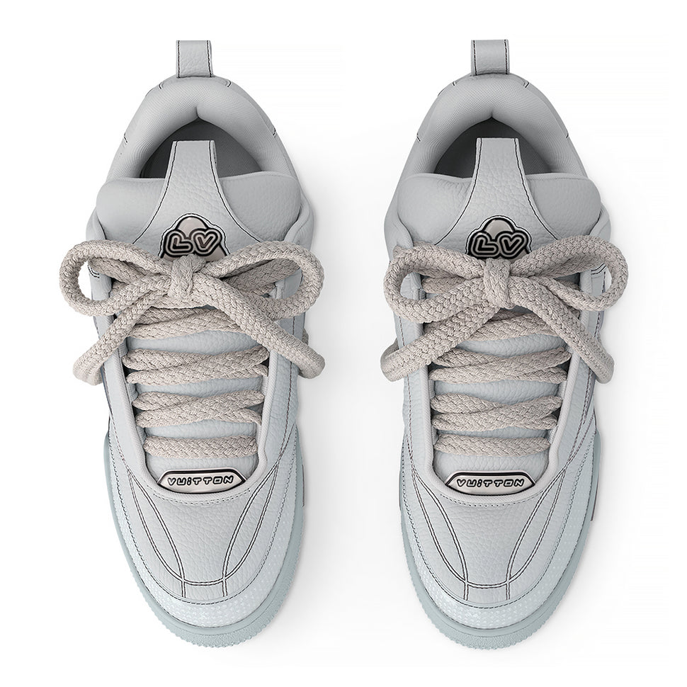 Louis Vuitton LV Skate Trainer Grey Sneaker – Crepslocker