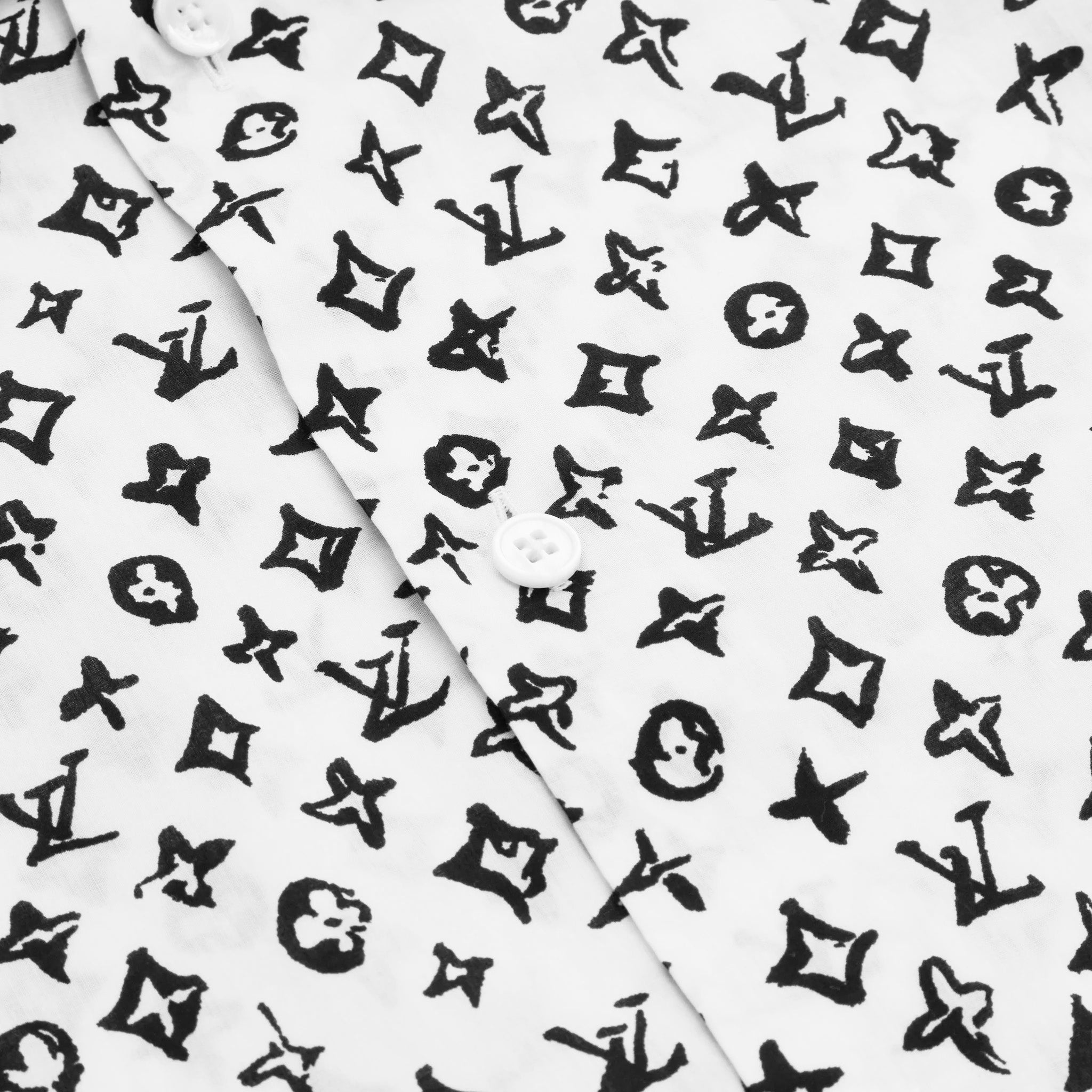 Louis Vuitton White Pattern