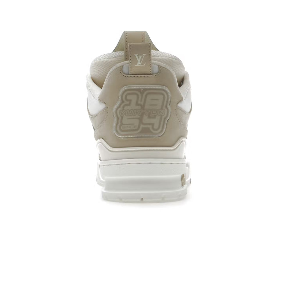 Louis Vuitton LV Skate Trainer Beige Sneaker – Crepslocker
