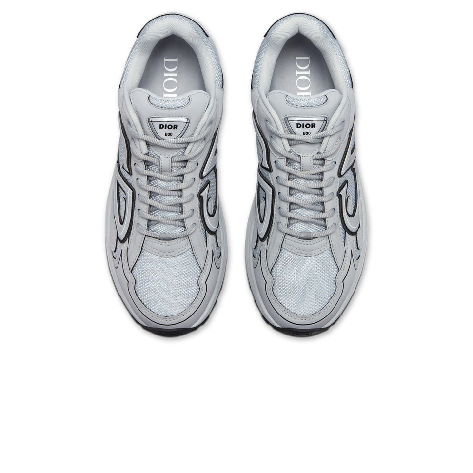 Dior B30 Technical Mesh Grey Trainer – Crepslocker